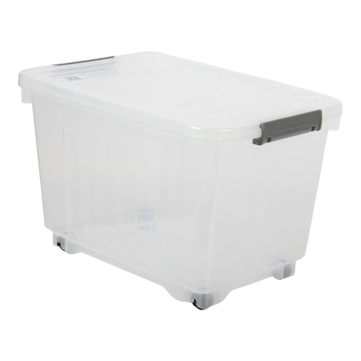 16L Storage Boxes with Wheels. Storage Containers. Stackable & Nestabl ...