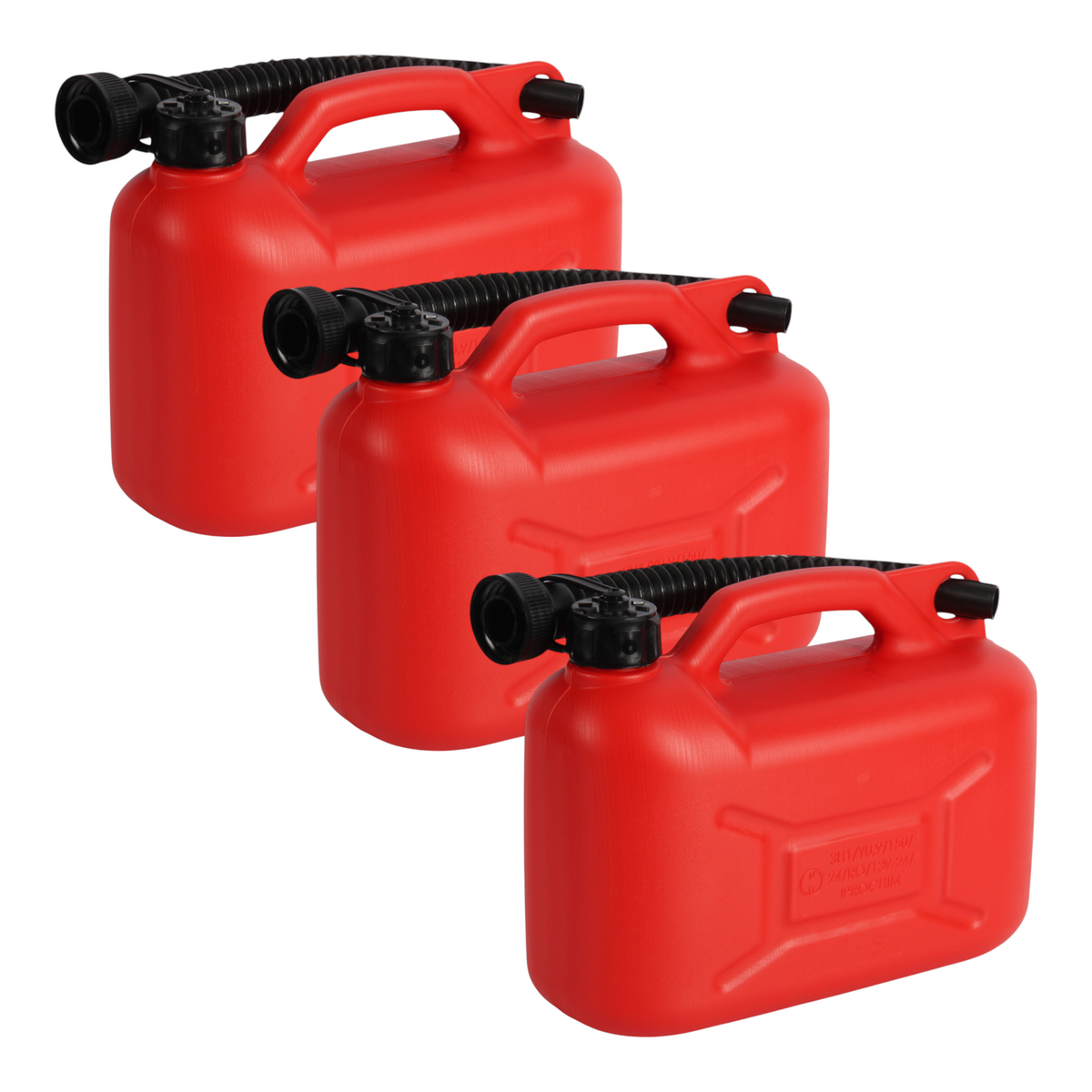 (Pack of 3) Jolie Max 5L Plastic Fuel Ta | All In One London