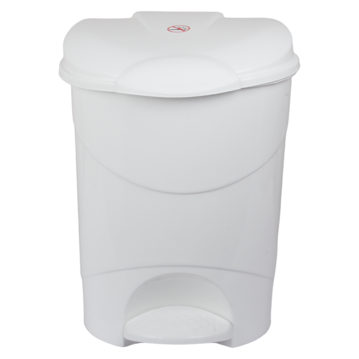 19L Round Kitchen Pedal Bin with Inner Bucket. Foot Operated Waste Bin ...