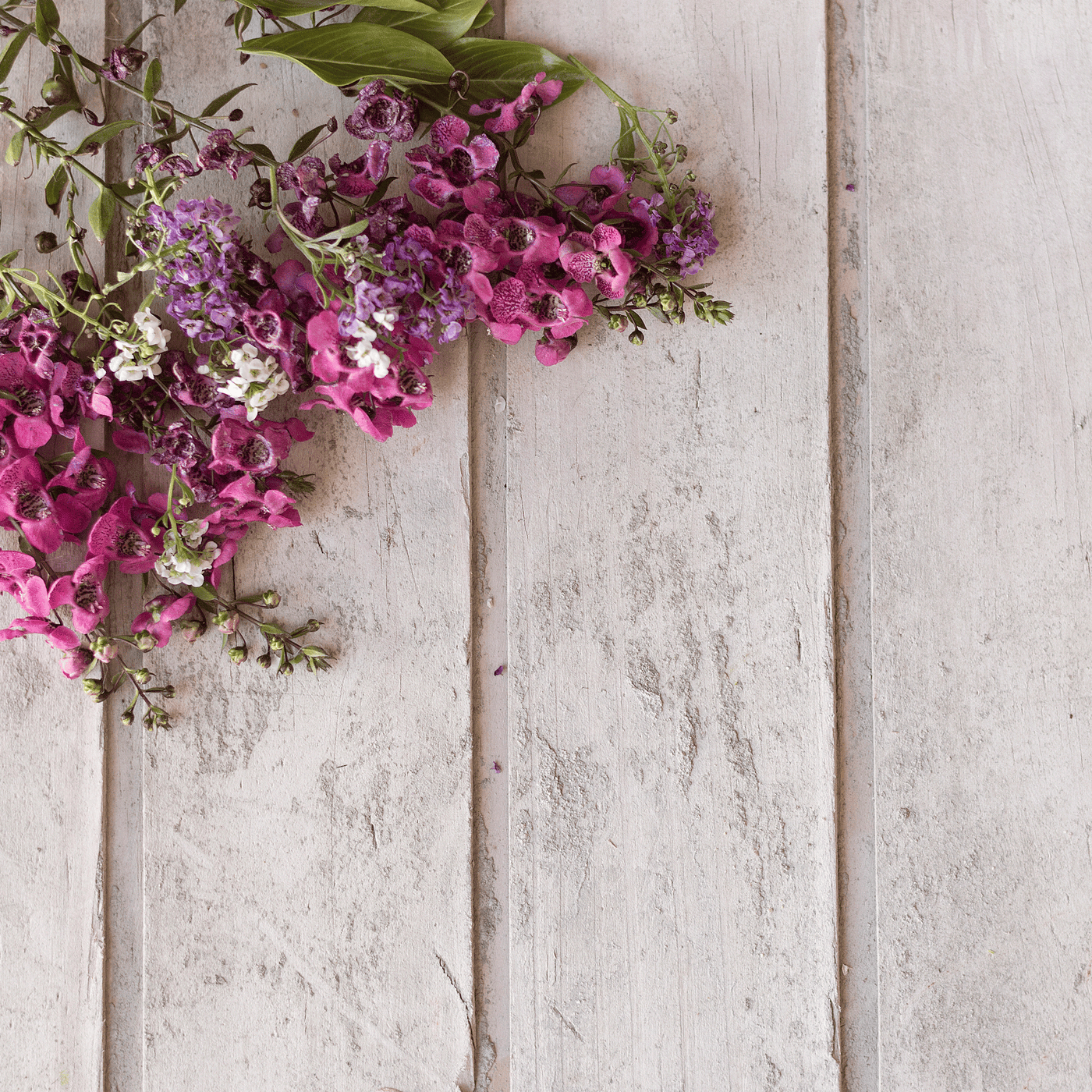 Side Table Square Flower — All In One London