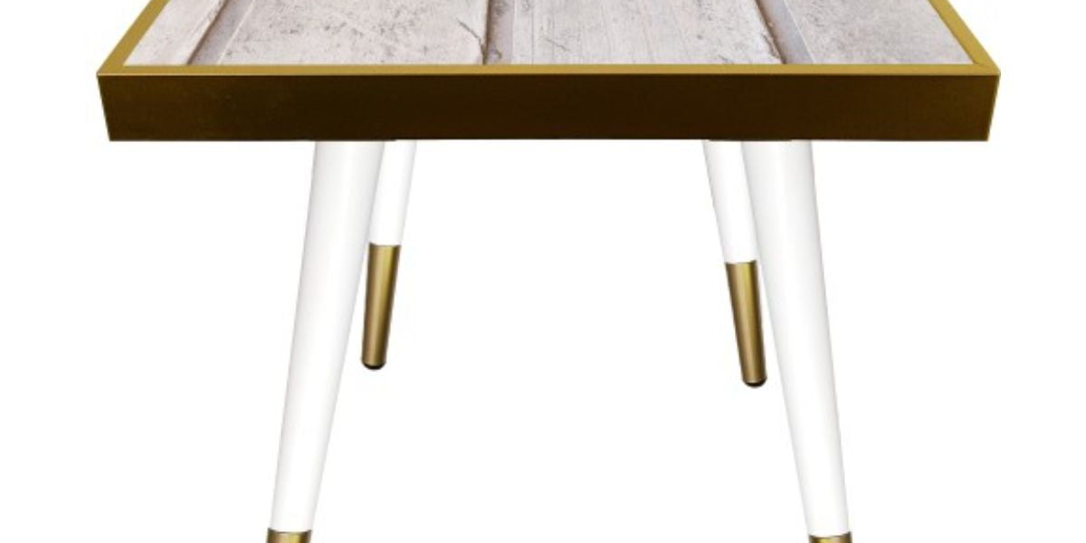 Side Table Square Flower — All In One London