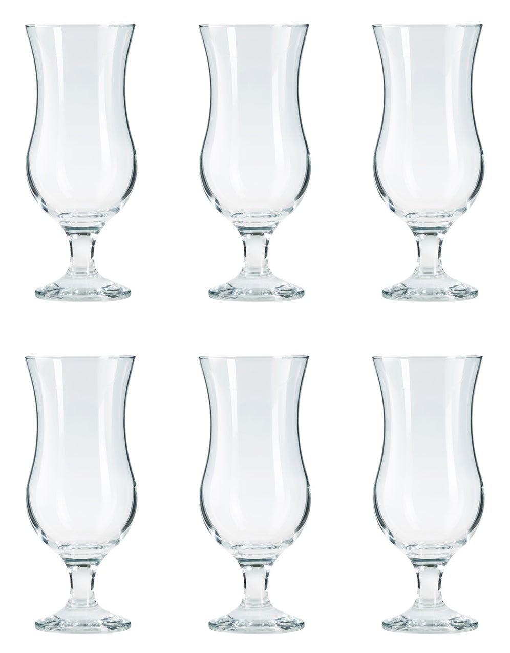 Cocktail Drinking Glasses. Pina Colada Glass. (Set of 6) (390 ml) — All ...