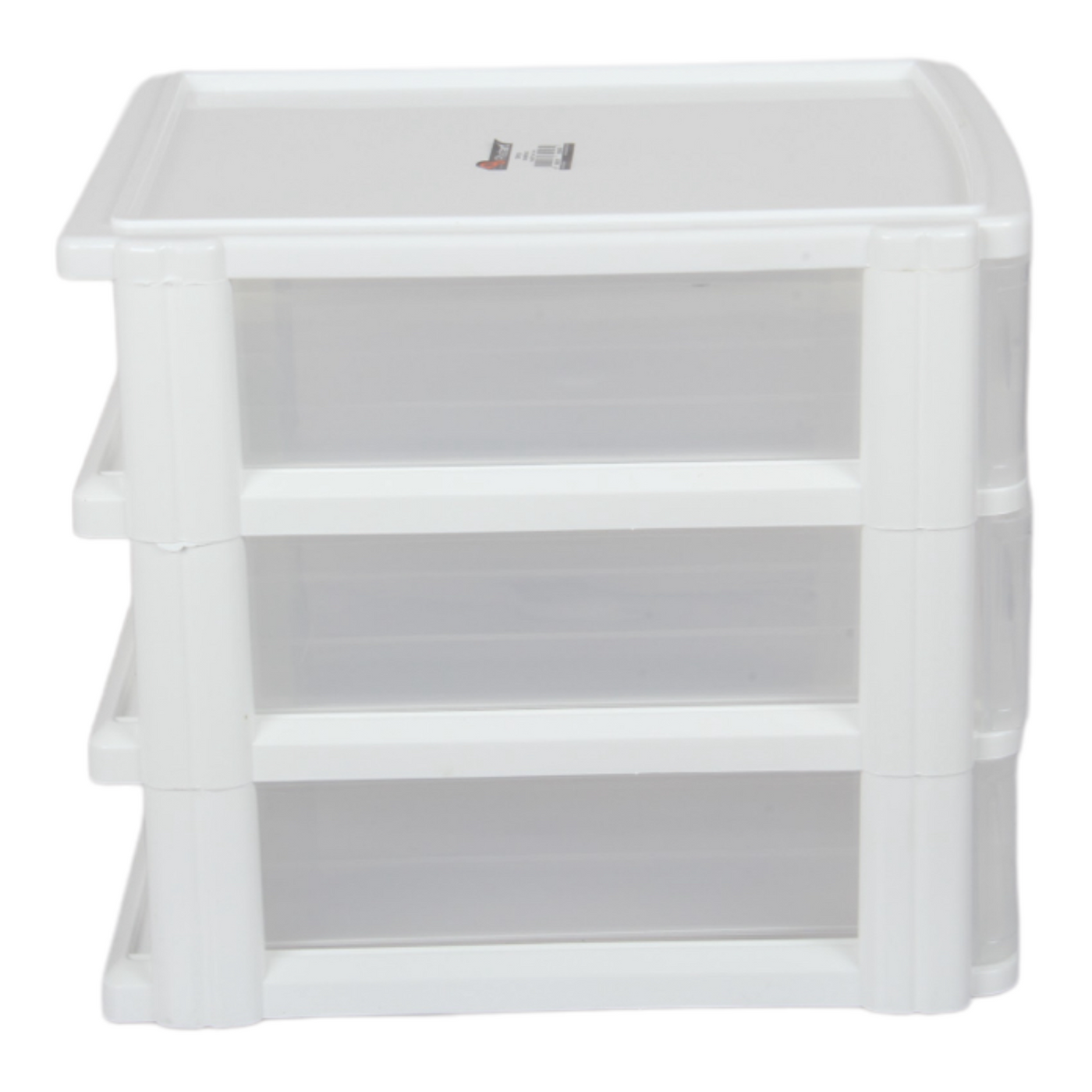 A4 Size Storage Drawers. 3 Tier Desktop Organiser. (White) — All In One ...