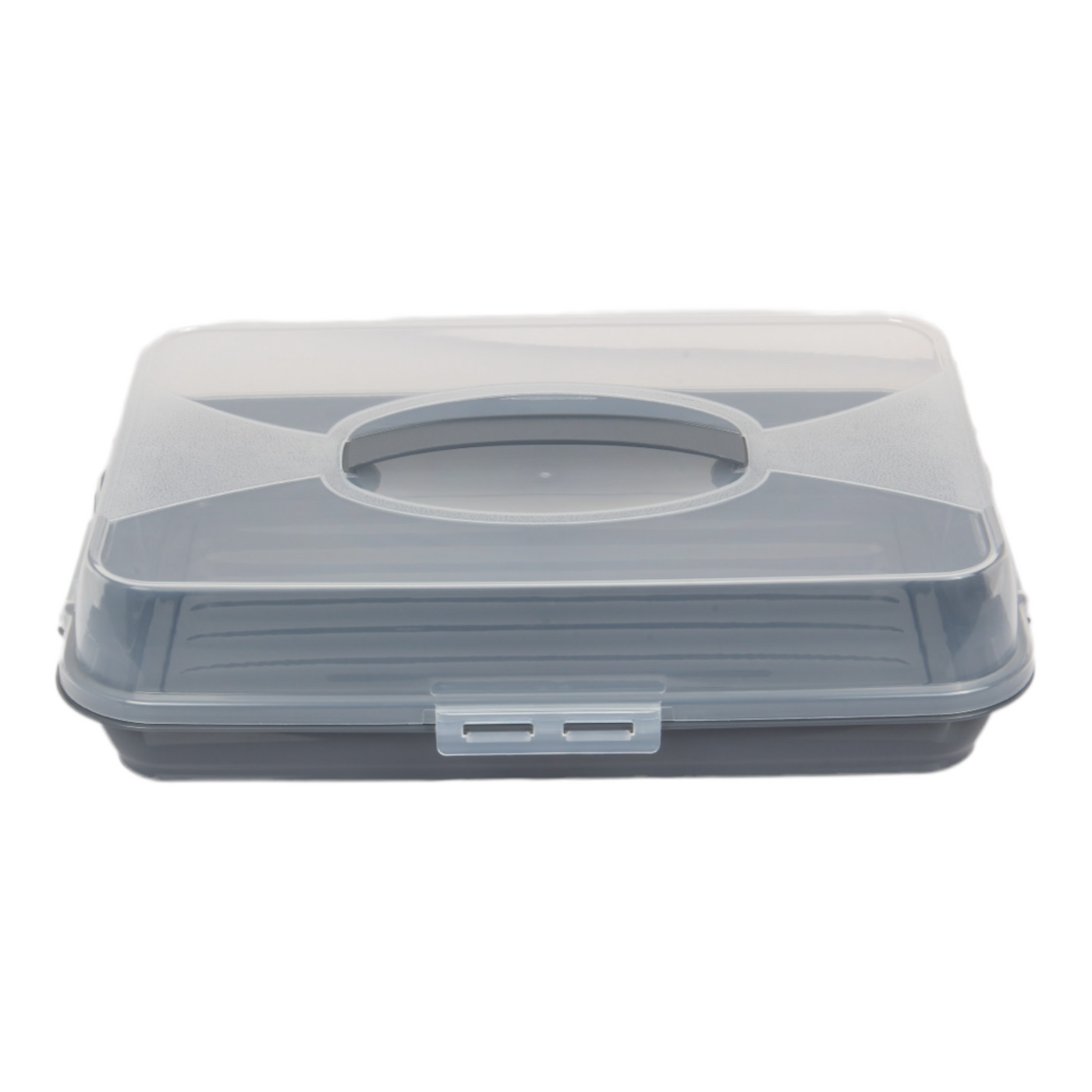 Rectangular Cake Carrier. Plastic Food Storage Box. (44.5x10.5x31cm)(A ...